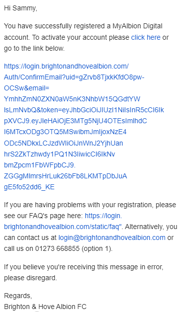 Brighton & Hove Albion